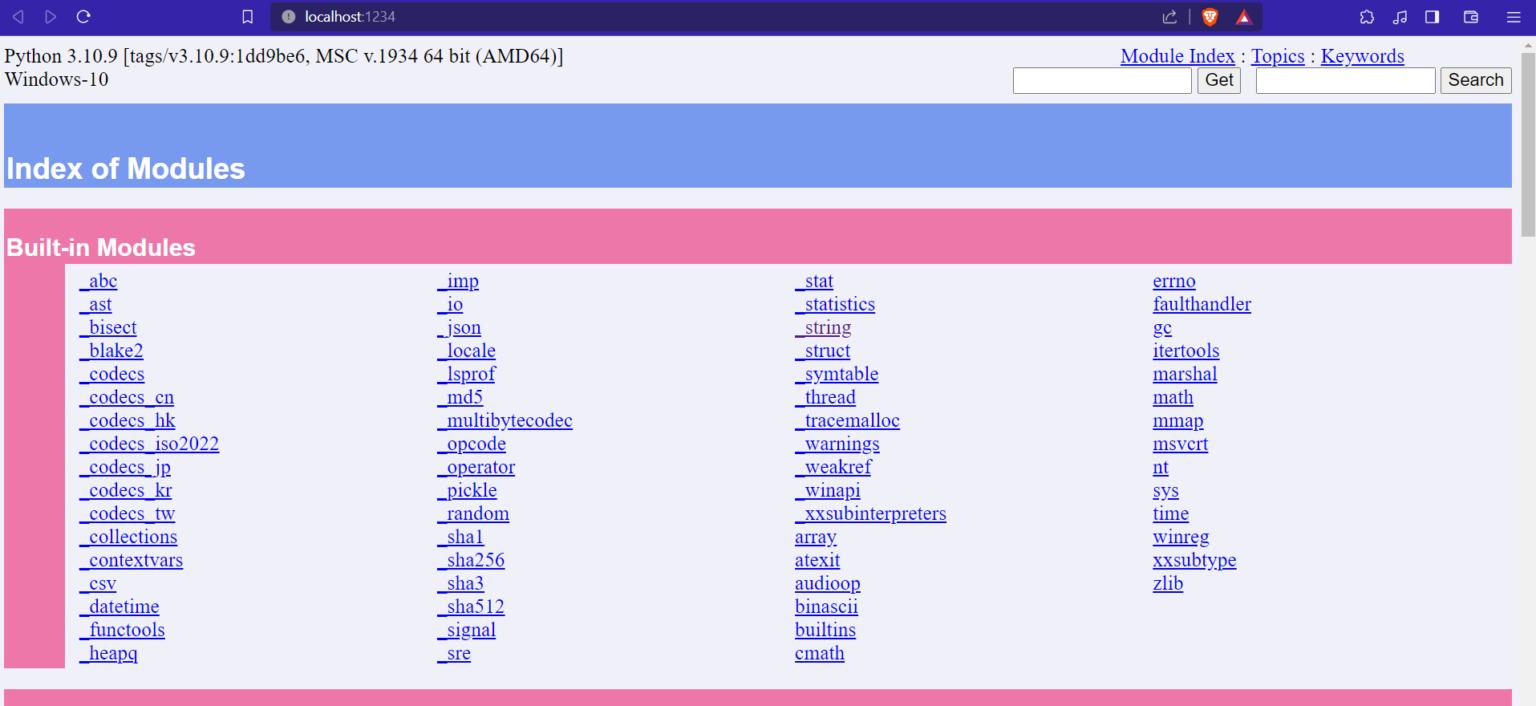 How To Use Pydoc To Generate Documentation In Python